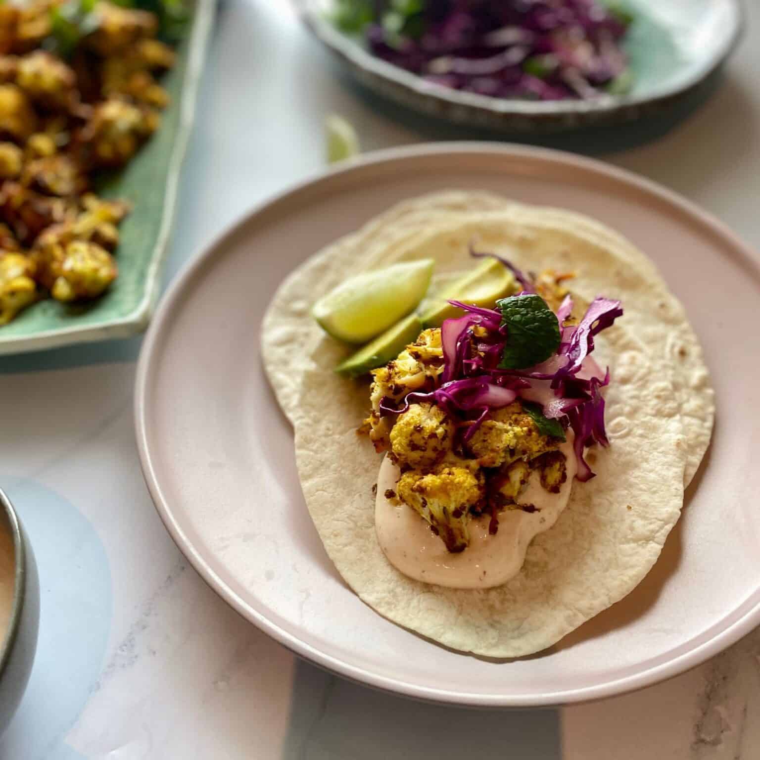 Delicious Cauliflower tacos | Relish Mama